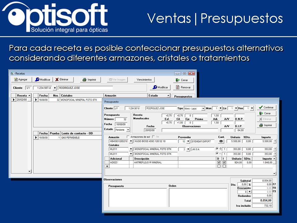Optisoft - Gestión integral de ópticas