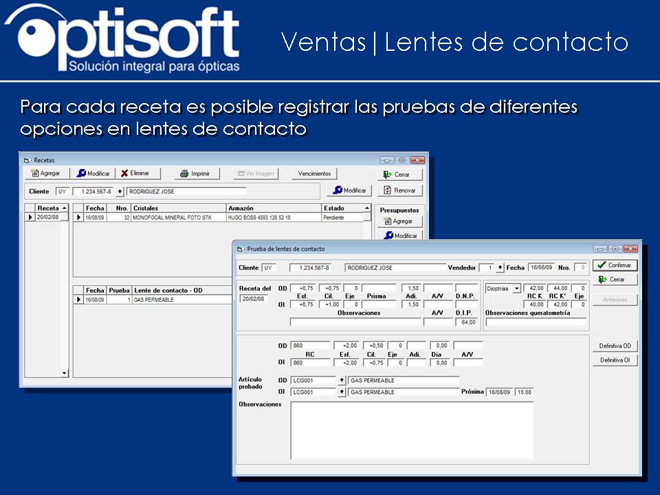 Optisoft - Gestión integral de ópticas