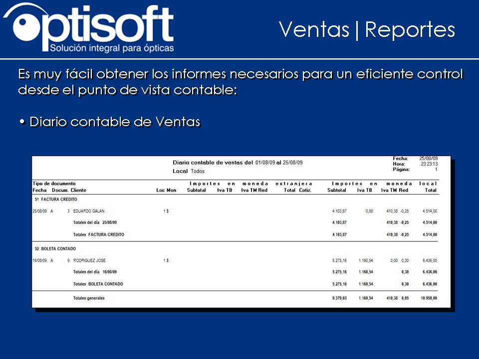 Optisoft - Gestión integral de ópticas