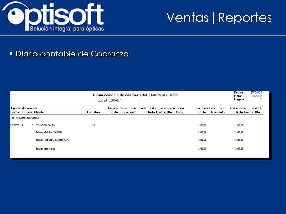 Optisoft - Gestión integral de ópticas