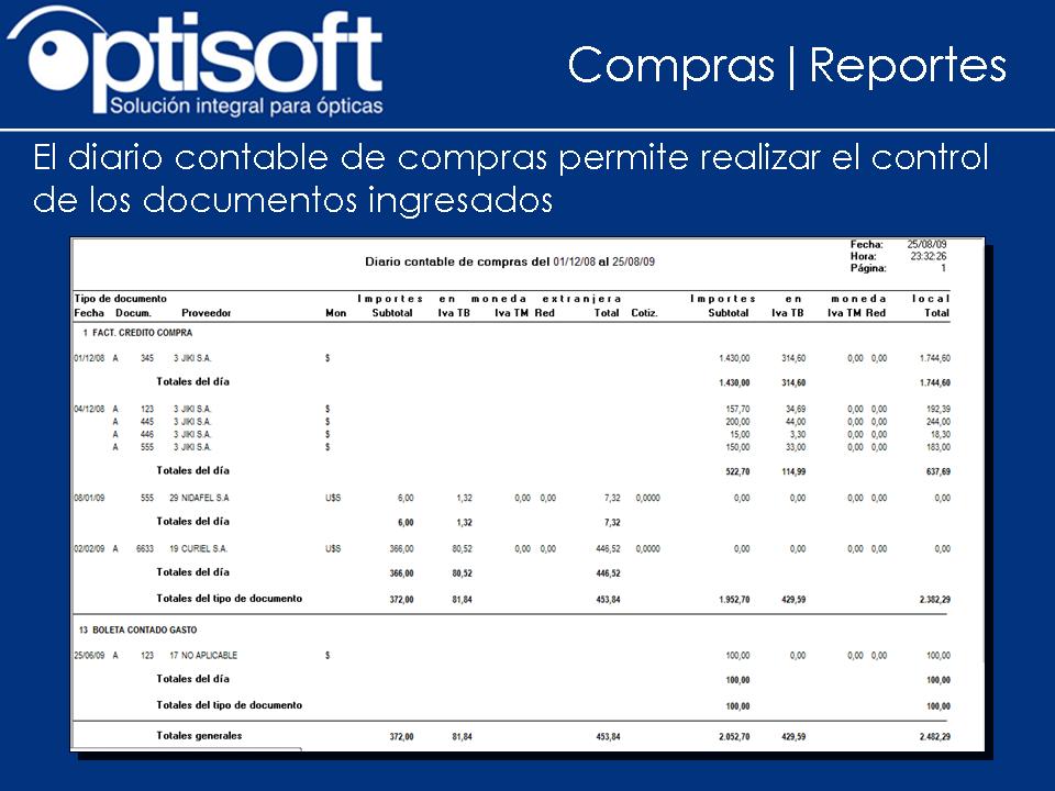 Optisoft - Gestión integral de ópticas