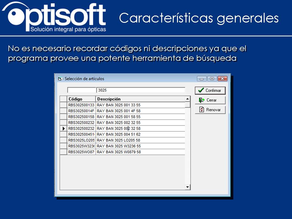 Optisoft - Gestión integral de ópticas